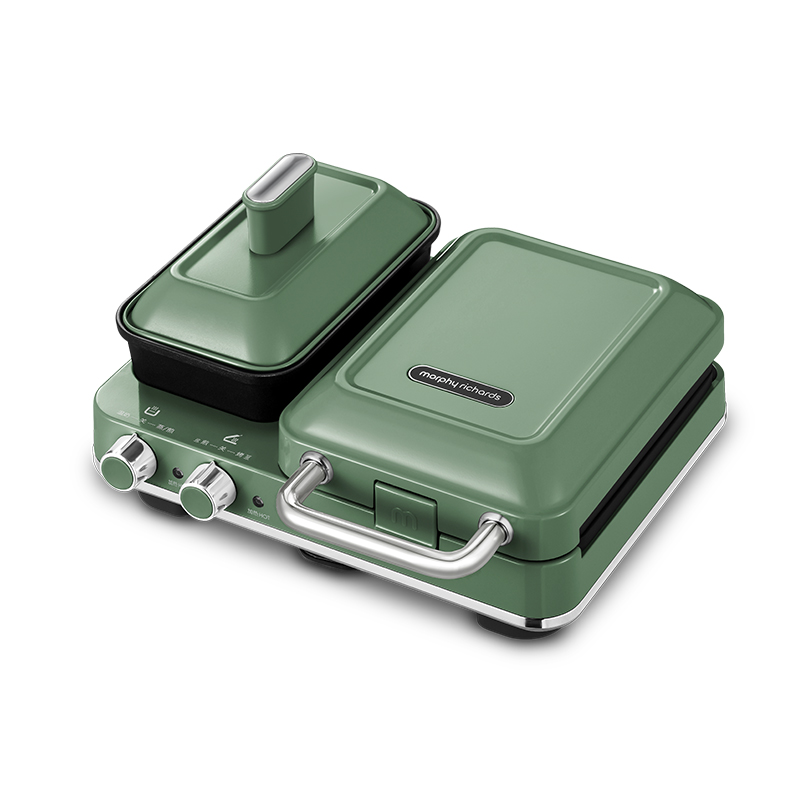 【专享】摩飞MR9086轻食机 多功能早餐机三明治轻食机小型家用华夫饼机吐司压烤机 （偏远地区不包邮）