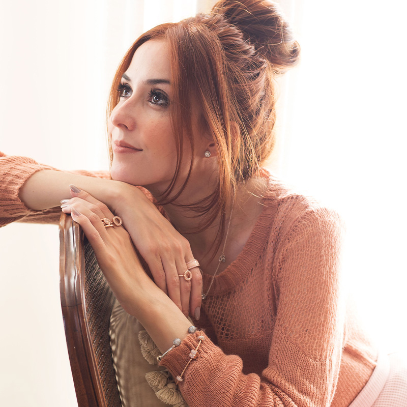 PANDORA潘多拉镶宝石水滴经典戒指180945CZ情侣对戒