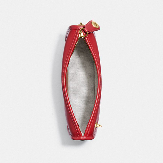 【全国专柜联保】【专享】【4月新品手拿包】COACH 蔻驰 C8722-IMTVE Corner Zip 16 老花趣味印花蝴蝶水果花 手拿包 ...