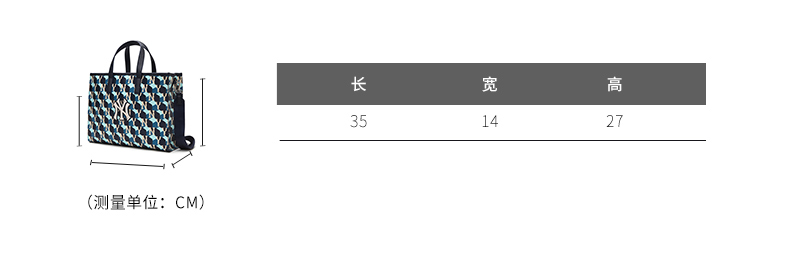 MLB男女复古几何老花托特包大容量休闲通勤百搭潮22秋冬新款3AORM042N